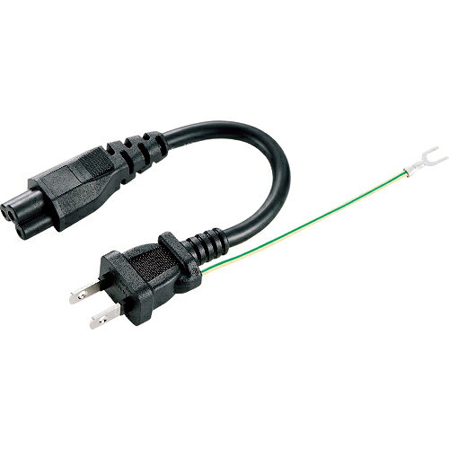 特長：トラッキング火災予防絶縁キャップが付いた安全型電源コードです。各社ノートパソコン、デジカメ、ハードディスクなどのACアダプタ用電源ケーブルとしてご使用になれます。対応機器：ACインデット（アース付きメガネ型コネクタ）を持つ機器のACア...