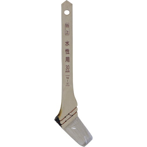 用途：水性塗料用ハケとして。仕様：刷毛幅(mm)：30毛丈(mm)：40玉厚(mm)：13全長(mm)：215　●代表画像について 商品によっては、代表画像を使用している場合がございます。 商品のカラー、サイズなどが異なる商品をイメージ画像...