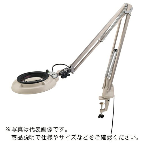特長：LEDには拡散カバーを搭載し、均一な面照度を実現しました。レンズの倍率を簡単に交換できる脱着式（交換レンズシステム）になっています。交換レンズ（別売）は8種類（2倍・3倍・4倍・6倍・8倍・10倍・12倍・15倍）あります。光量調節機...