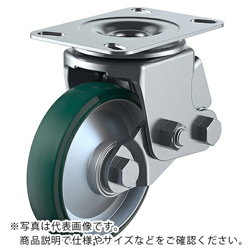 特長：内蔵された緩衝器が走行時の衝撃を吸収することにより、積載物を守ります。抜群の衝撃吸収能力と高い共振防止性能により、牽引時においても台車の走行音を大幅に低減でき、環境改善に大きく貢献します。耐油性、耐摩耗性に優れたウレタン車輪を使用して...