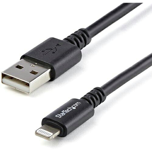 特長：Apple Lightning搭載デバイスの充電・データ通信用ケーブルです。長尺3mケーブルは充電しながらデバイスを使用する際に最適です。Apple MFi規格の認証を取得しています。2年間保証がついています。仕様：コネクタ形状：コネ...