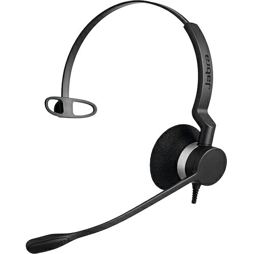 特長：Jabra最高水準のウルトラノイズキャンセリングマイク搭載。エージェントのニーズを追求したコンタクトセンター向けヘッドセットです。ヘッドセットの2大故障原因であるマイクブームの破損やコードの断線を防止。仕様：QD(クイックディスコネク...