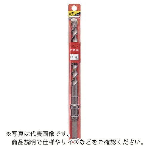 特長：打撃回転力をロスなく効率的に伝えるハンマードリル専用ビットです。六角軸ビットで強力タイプです。ブリスターパック包装です。用途：被削材:コンクリート。仕様：刃径(mm)：12.0有効長(mm)：162全長(mm)：280シャンク径(mm...