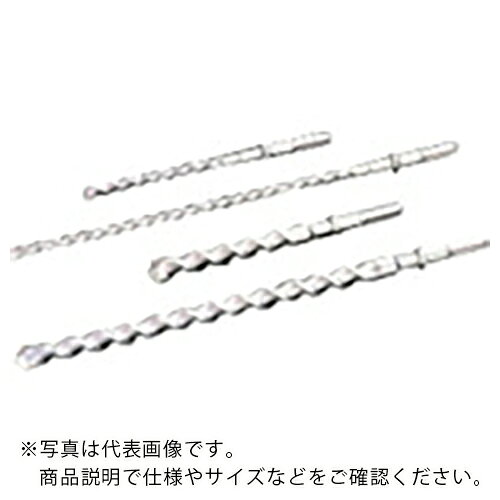 特長：打撃回転力をロスなく効率的に伝えるハンマードリル専用ビットです。六角軸ビットで強力タイプです。法面工事用。用途：被削材:石材、岩盤。仕様：刃径(mm)：19.0有効長(mm)：660全長(mm)：800適合機種：ハンマードリルシャンク...