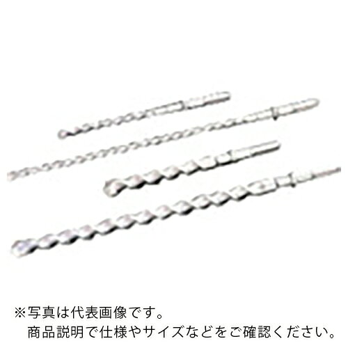特長：打撃回転力をロスなく効率的に伝えるハンマードリル専用ビットです。六角軸ビットで強力タイプです。法面工事用。用途：被削材:石材、岩盤。仕様：刃径(mm)：22.0有効長(mm)：660全長(mm)：800適合機種：ハンマードリルシャンク...