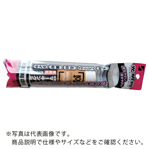 特長：太くて折れにくい材木チョークです。袋入れタイプ。冬の寒さにも耐えられる「マーキングチョーク」です。車内等の高温環境・低温環境にも強く温度の変化にも対応させました。用途：木材、道路表示、ブロック、コンクリート、鉄、石など。仕様：色：白直...