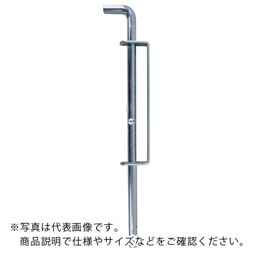 特長：門扉の固定に使用します。用途：工場の門扉などに。仕様：丸棒径(φ)：13NewHikari　ユニクロ門落し13×360材質／仕上：本体：鉄(ユニクロメッキ仕上)　●代表画像について 商品によっては、代表画像を使用している場合がございま...