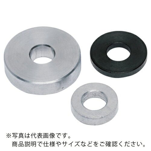 特長：規格にないサイズや板厚のワッシャーを標準化です。ボルト締め付け時の座面を確保します。バネ座やスペーサーとしてもお使いいただけます。仕様：外径(mm)：14内径(mm)：8厚さ(mm)：3材質／仕上：鉄 S45C／黒染め　●代表画像につ...