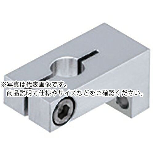 特長：当社シャフトと組み合わせが可能な取付ベースです。スリット構造のためシャフトに傷を付けることなく締め付けが可能です。機械側面などへ取付可能です。仕様：長さ(mm)：90適合シャフトD：φ14材質／仕上：アルミ A6063BE T5　●代...