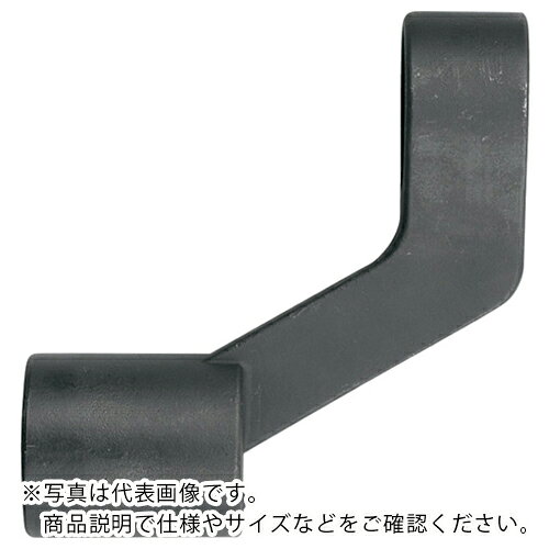特長：電動タイヤレンチのオプションです。用途：大型バス・トラック用タイヤのホイールナット締付け・緩め作業用。仕様：全長(mm)：144材質／仕上：構造用鋼　●代表画像について 商品によっては、代表画像を使用している場合がございます。 商品の...