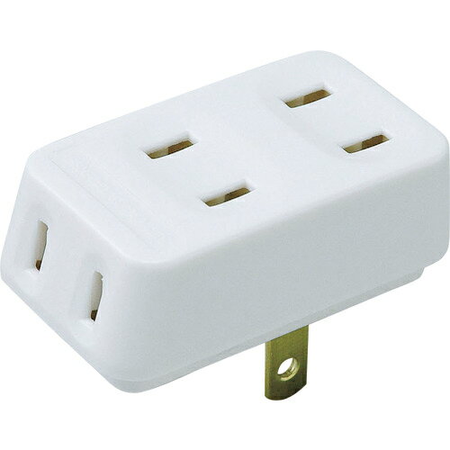 特長：1つのコンセントから3方向に電源を分配することができます。仕様：コンセント数：3色：ホワイト定格：125V　15A定格電力：合計1500WまでA-35H(W)　●代表画像について 商品によっては、代表画像を使用している場合がございます...