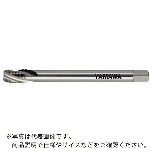 特長：管用部品等の接続において、ねじ部の耐密性を主目的とする製品で、はめあい長さを短くする必要がある場合のねじ立てに使用する管用テーパねじ用ロングシャンクスパイラルタップです。用途：被削材:低炭素鋼。仕様：精度：JIS2級呼び寸法：1/4山...