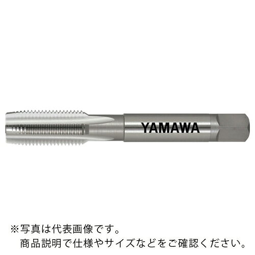 特長：自転車ねじ（一般用）用のタップです。仕様：精度：P3先端：中呼び寸法：BC5/16精度表記：P級ねじ長さ(mm)：19山数：26全長(mm)：70シャンク径(mm)：6.2シャンク四角部(mm)：5下穴径(mm)：7.13加工ねじ：自...