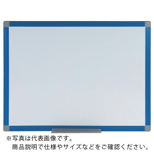 特長：なめらかな表面で簡単に消すことができます。簡単に設置できます。縦、横どちらでも掲示できます。仕様：板面色：白枠色：青板面外寸(mm)縦×横：300×450マグネット対応材質／仕上：板面:スチールセット内容／付属品：ペントレー取付金具　...