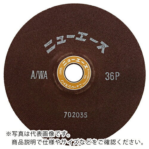 特長：研削用オフセットタイプの汎用品です。広い用途に優れた能力を有する高性能レジノイドオフセット型研削砥石です。用途：ステンレス鋼用。ビード取り、バリ取り。仕様：粒度(#)：36砥材：WA硬度：P外径(mm)：180厚さ(mm)：6穴径(m...