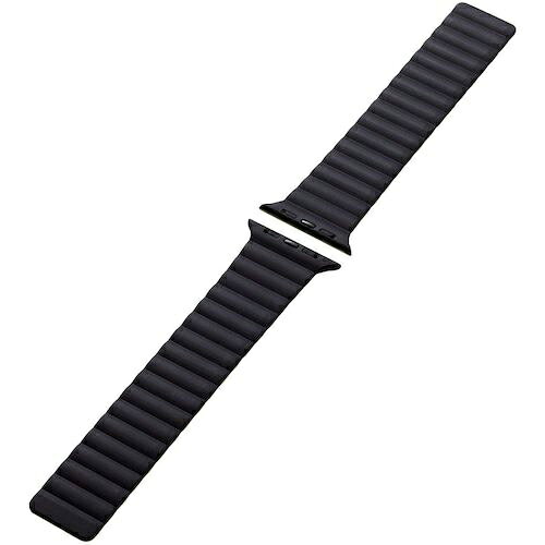 特長：バンドに埋め込まれたマグネットで、バックルを使わず簡単に装着できるApple Watch用マグネットバンドです。仕様：色：ブラック×グリーン対応機種：Apple Watch Ultra [49mm]、Apple Watch Serie...