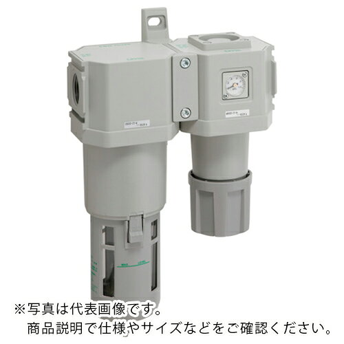 仕様：ろ過度5μm　設定圧力範囲0.05〜0.85MPa