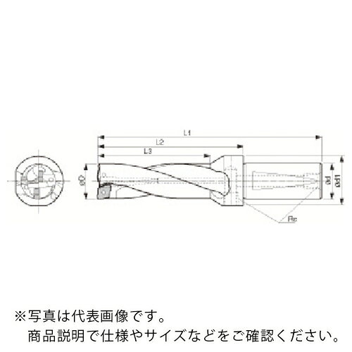 特長：高能率モジュラードリル　マジックドリルDRZ型用ホルダです。用途：ドリル加工用。仕様：適合チップ：ZCMT加工径：φ20加工深さ：3×D