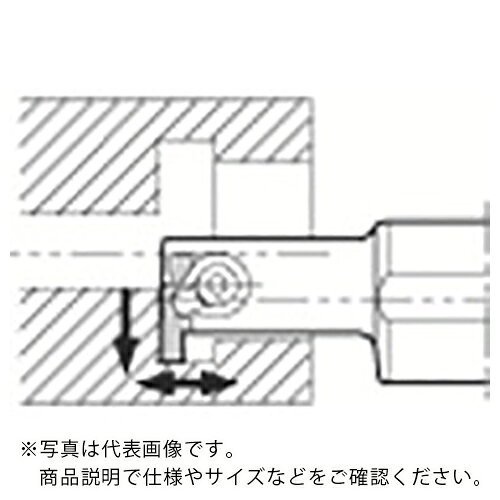 特長：浅溝タイプです。用途：小内径溝入れ用。仕様：適合チップ：GV-Cクランプオン方式