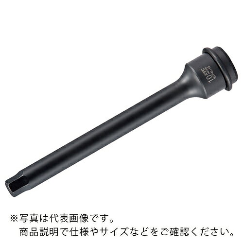 特長：先端六角部の長さを短くし、ねじれ剛性を高めた先端形状を採用しています。専用鋼材で、耐久性アップ、丈夫で長持ちします。独自のピン抜け防止機構 AMBAC（アンバック）システム採用です。回転中のピンの飛び出しを防止します。用途：六角穴付き...
