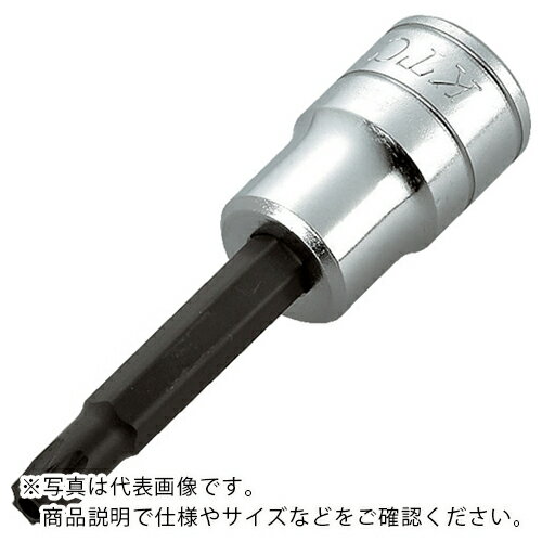 特長：ビット部は差込式で、交換が可能です。T型いじり止め形状・スタンダードタイプです。差込角側は応力の集中を防ぐパワーフィット形状を採用しています。仕様：呼びNo.：T40先端寸法(mm)：6.60差込角(mm)：9.5全長(mm)：71タ...
