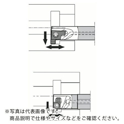 特長：クーラントホール付きです。用途：内径溝入れ加工用。仕様：適合チップ：GE-B溝幅(mm)：1.0〜3.0オイルホール付きスクリュークランプ方式超硬防振バースクリュークランプ方式超硬防振バーオイルホール付きSIGE型：スクリュークランプ...