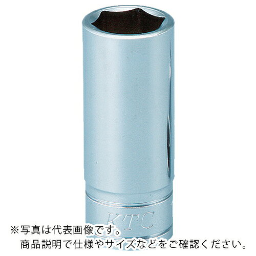 特長：スタンダードとディープの中間的役割をするセミディープタイプです。KTC独自のパワーフィット形状を口径部と差込角の両方に採用しています。用途：汎用工具仕様：差込角(mm)：9.5対辺寸法(mm)：15全長(mm)：50対辺形状：6角対辺...