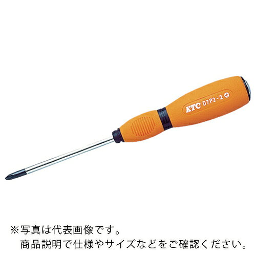 特長：グリップは軽く、ベタつき感がなく環境にやさしいエラストマー樹脂を採用しています。軸は丸軸です。貫通タイプです。仕様：刃先：［［＋］］1軸長(mm)：100全長(mm)：220貫通タイプ先端：マグネット入り材質／仕上：軸:クロムバナジウ...