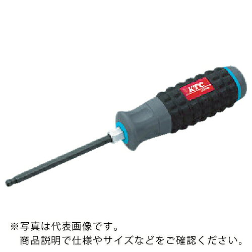 特長：軸の根元についた六角形状で、スパナなどを掛けて回すことができます。グリップエンドのサイズ表示で先端形状の区別ができます。用途：汎用工具仕様：対辺寸法(mm)：2.5軸長(mm)：100全長(mm)：209対辺(mm)：2.5材質／仕上...