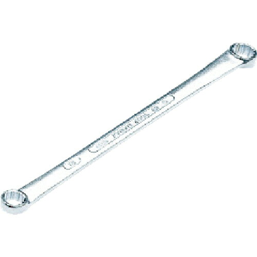 特長：オフセットが15°で、ロングタイプのめがねレンチです。用途：汎用工具仕様：対辺寸法(mm)：12×14全長(mm)：220口径部形状：十二角（二重六角）材質／仕上：合金工具鋼表面処理：クロムメッキ　●代表画像について 商品によっては、...