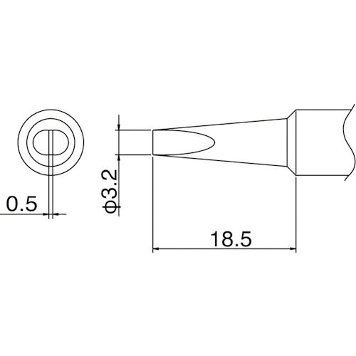 特長：用途：仕様：適合機種：FX-601、FX-8801、FX-8805コテ先名称：3.2D型ヒーター分離式材質／仕上：セット内容／付属品：注意：