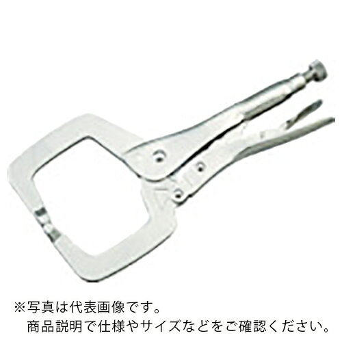 特長：角鉄材やパネル類の固定、溶接作業に便利です。奥行きの短いキャビネットドアの取付け作業などに便利です。仕様：全長(mm)：610最大口開き(mm)：330アゴ深さA(mm)：400アゴ深さB(mm)：90幅(mm)：145奥行(mm)：...