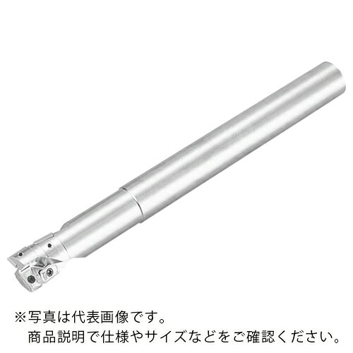 特長：完全2枚刃構造による高い安定性と低抵抗、良好な切りくず排出で高能率加工を実現しています。用途：掘込み・ドリリング・片削り・深切込み・平面削り加工用。仕様：適合チップ：JOMT13/GOMT13コーナ角：90°スクリュークランプ方式ロン...