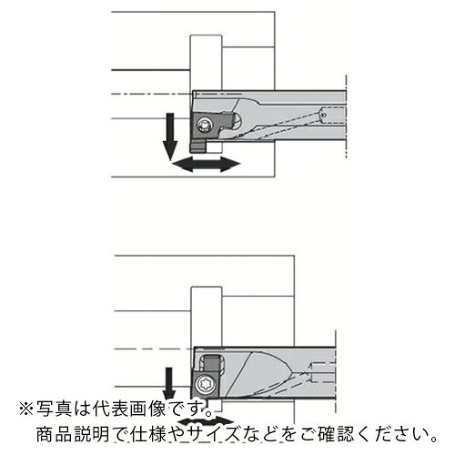特長：クーラントホール付きです。用途：内径溝入れ加工用。仕様：適合チップ：GE-Bエクセレントバーオイルホール付きスクリュークランプ方式ISO14001認証取得工場製　●代表画像について 商品によっては、代表画像を使用している場合がございま...