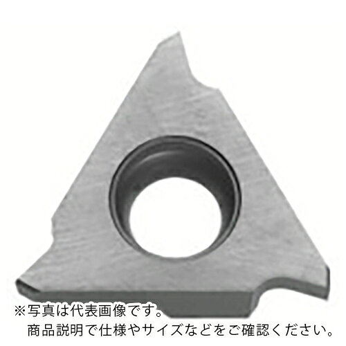 特長：外径溝入れ加工用チップです。用途：溝入れ加工用。仕様：適合ホルダ：KGBAR-16/KGBASL-16型溝幅(mm)：1.75±0.025被膜構成：MEGACOAT呈色：黒赤色材質／仕上：PVDコーティング