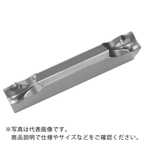 特長：KGDタイプホルダ用突っ切り加工用チップです。用途：突っ切り加工用。仕様：適合ホルダ：KGDR/L-3/-4型刃幅(mm)：4.0±0.03被膜構成：MEGACOAT呈色：黒赤色PMブレーカ：汎用材質／仕上：PVDコーティング