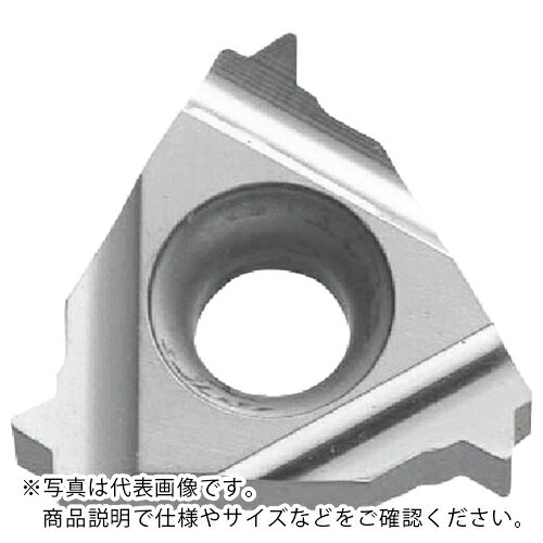 特長：外径ねじ切り加工用チップです。用途：外径ねじ切り加工用。仕様：適合ホルダ：KTNR-16/KTNSR-16型ノンコート呈色：輝灰色材質／仕上：サーメット