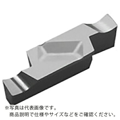 特長：GVFホルダ用端面溝入れ加工用チップです。用途：端面溝入れ加工用。仕様：適合ホルダ：GFVR-201A型/GIFVR-201A型溝幅(mm)：2.90±0.03被膜構成：TiCN呈色：灰赤色材質／仕上：PVDコーティング