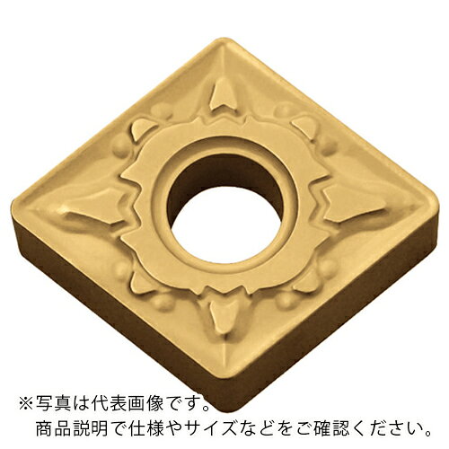 特長：耐高温変形性の高い特殊母材と耐摩耗性に優れた圧膜強靭コーティングで鋼の高速・高能率加工に対応可能です。用途：旋削加工用。被削材：鋼。仕様：チップ形状：ひし形80°厚さ(mm)：4.76被膜構成：微細柱状TiCN+Al2O3+TiN呈色...