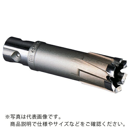 特長：機械取り付け部がワンタッチタイプです。独自の3分割刃先形状により、耐久性が大幅にアップします。用途：被削材:厚さ50mmまでの鋼板、形鋼、ステンレス板、鋳鉄などへの穴あけに。溶接構造用鋼材（SM材）対応。建築構造用鋼材（SN材）対応。...
