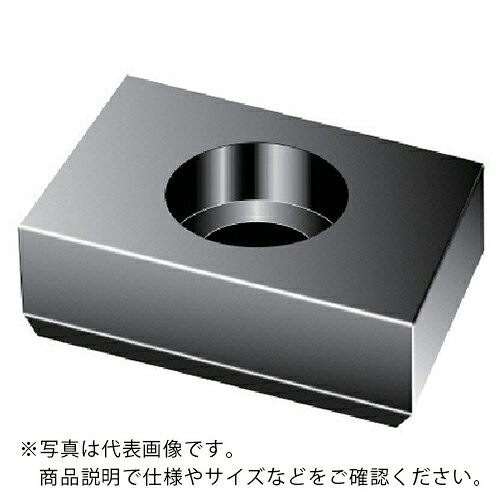 特長：T溝付テーブルに治具台を取り付ける時に便利です。仕様：T溝幅(mm)：20適合T溝：20適用キャップボルトサイズ：M6ステップキー（T溝20）材質／仕上：S50C