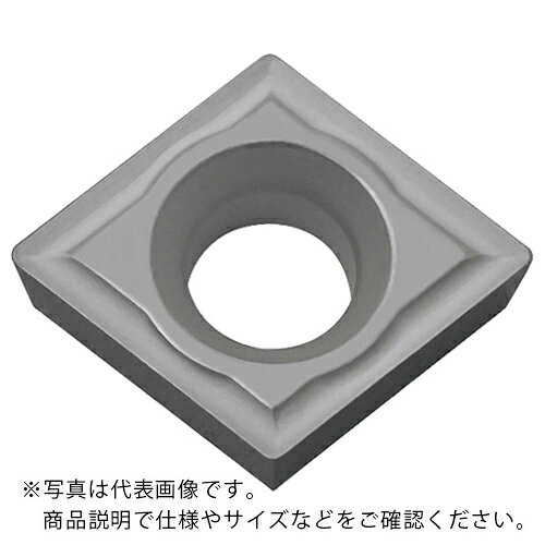 特長：3つの特殊強化技術により、高い耐摩耗性を実現したサーメットです。高速・連続加工で長寿命を実現します。用途：旋削加工用。鋼の高速・連続加工用。仕様：チップ形状：ひし形80°厚さ(mm)：3.18ノンコート呈色：輝灰色全周ブレーカ：中切削...