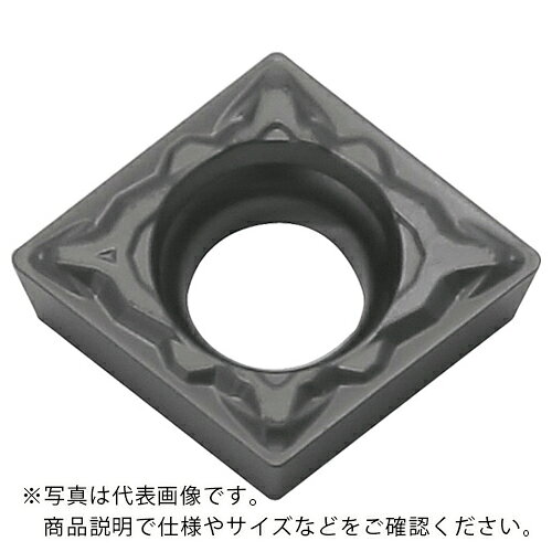 特長：3つの特殊強化技術により、高い耐摩耗性を実現したサーメットです。高速・連続加工で長寿命を実現します。用途：旋削加工用。鋼の高速・連続加工用。仕様：チップ形状：ひし形80°厚さ(mm)：2.38ノンコート呈色：輝灰色PPブレーカ：仕上げ...