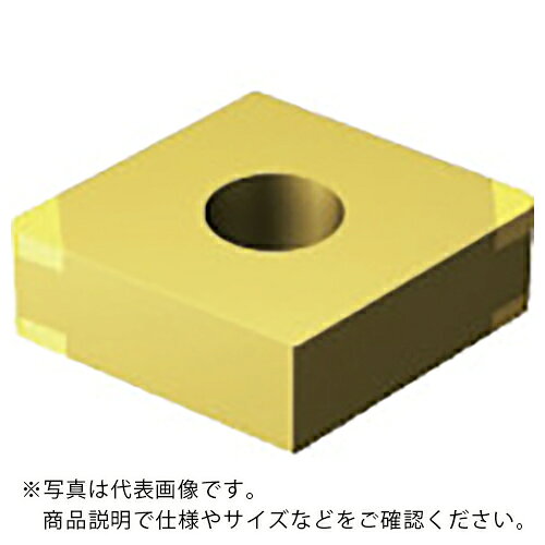 特長：はだ焼鋼および高周波焼入れ鋼の低送りの安定した条件での連続切削用の第一推奨CBN材種です。用途：一般旋削高硬度鋼加工用。高速加工用。仕様：適合被削材：Hチップ形状：菱形 80°刃長(mm)：2.5厚さ(mm)：4.7625チップ逃げ角...