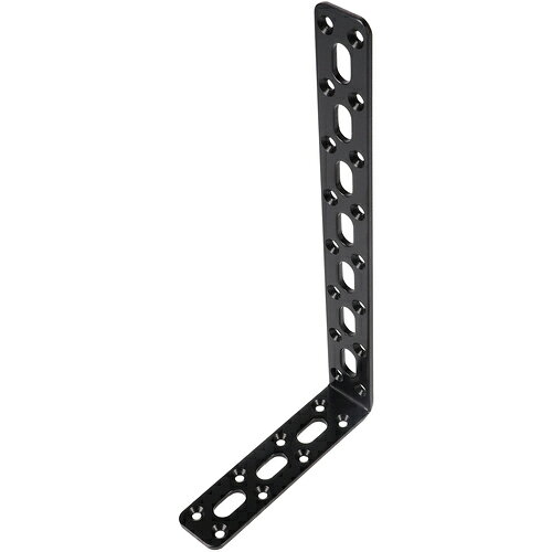 特長：日曜大工・家具の横転防止などに使える金具です。カチオン電着塗装なので、耐候性・耐薬品性にすぐれています。用途：連結部品や家具の補強に。自動車部品、DIYに仕様：板厚(mm)：3穴径(mm)：4.1穴数(個)：24色：ブラックW(mm)...