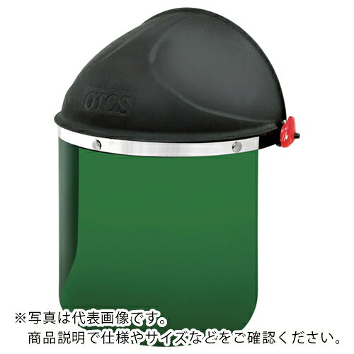 特長：耐久性の高い防災面です。HDVレンズという特殊なレンズ技術で視界がクリアです。用途：遮光が必要な作業に。仕様：装着：直かぶりレンズ色：グリーンレンズ厚(mm)：1.85レンズ濃度：#3材質／仕上：レンズ:ポリカーボネートフレーム:ポリ...