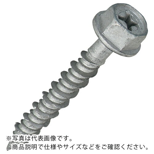 特長：JIS規格に準じた頭部形状を採用し、施工性および部材の収まりが向上されています。プラグ不要で穿孔径は小径ですみます。スチール製は六価クロムを含まないジオメット処理です。用途：コンクリート・ブロック・木材用に。配線・配管用サドル留めに。...