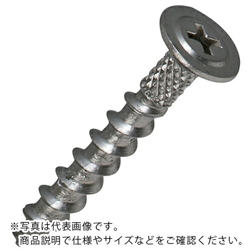 特長：穿孔、タップ、取り付けを一工程で行います。ピッチが広い特殊ねじ山の採用で、ALCパネルにスムーズな施工ができ、安定した保持力を発揮します。用途：ALCパネル用に。配線・配管サドル留めに。内装下地材取付けに。照明器具取付けに。案内板取付...