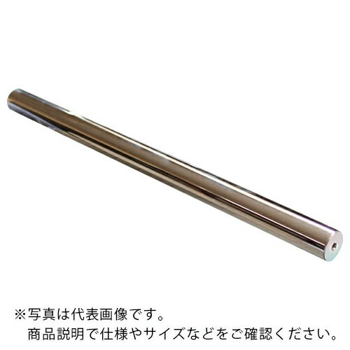 特長：粉体の搬送ダクトや液体流路に徐鉄のため設置するマグネット棒です。用途：粉体の搬送ダクト、あるいは液体の流路や槽に、除鉄関門を設置しようとする場合に。仕様：直径(mm)：25全長(mm)：295磁束密度(T)：0.8両端タップ穴：M6-...