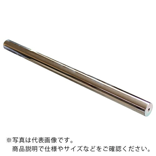 特長：粉体の搬送ダクトや液体流路に徐鉄のため設置するマグネット棒です。用途：粉体の搬送ダクト、あるいは液体の流路や槽に、除鉄関門を設置しようとする場合に。仕様：直径(mm)：25全長(mm)：194磁束密度(T)：0.8両端タップ穴：M6-...